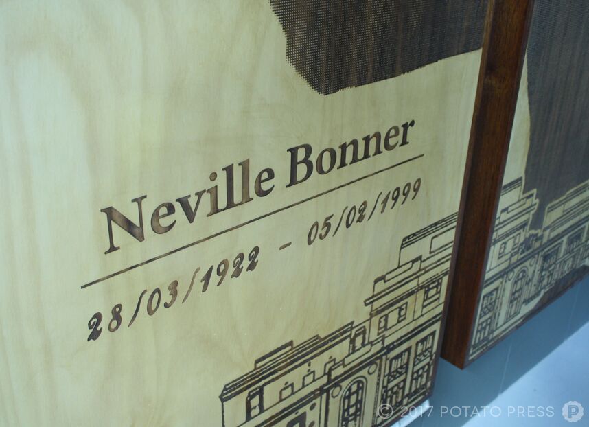 Neville Bonner Memorial Artwork - Potato Press