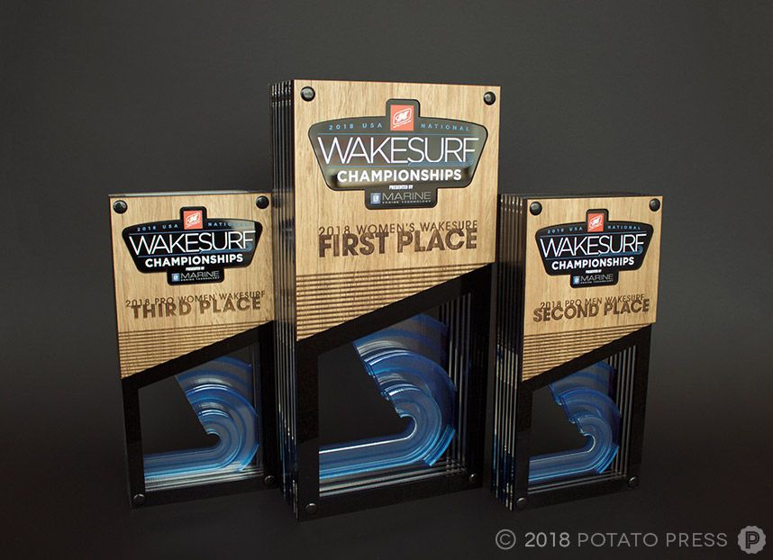 Nautique Wakesurf Championships - Custom Timber & Acrylic Awards ...
