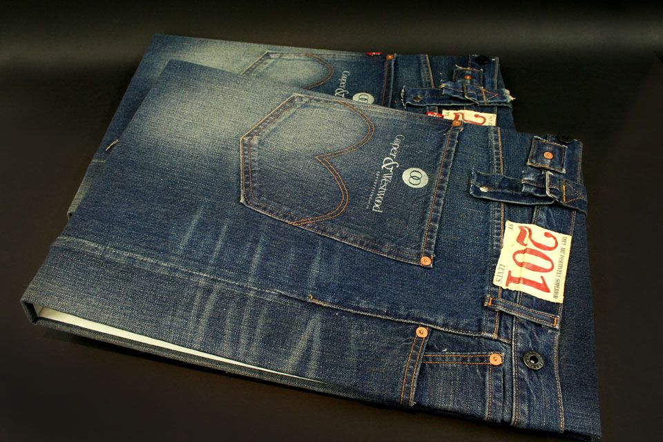 Denim Wrapped Folders - Potato Press